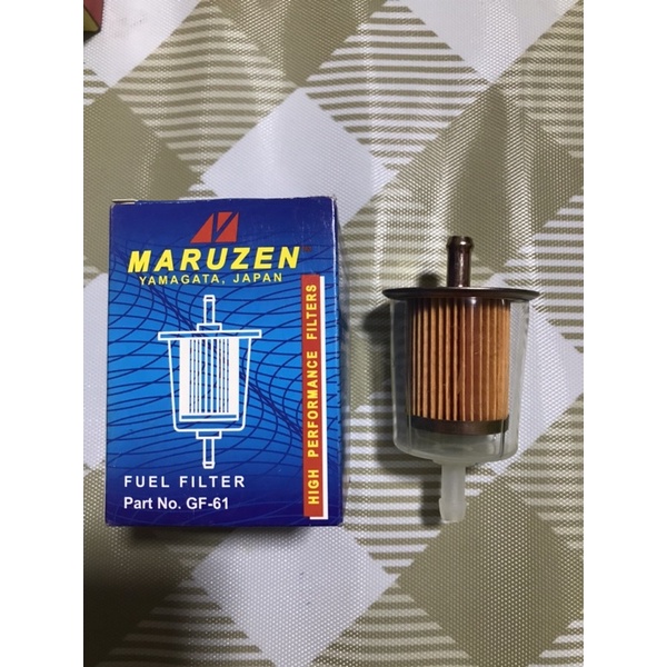 Fuel Filter GF-61 Maruzen brand straight I type transparent | Shopee ...