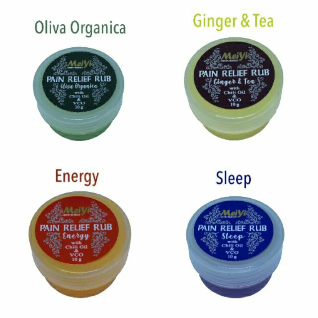 Meiyi (Creations Spa) Pain Relief Rub 10grams | Shopee Philippines