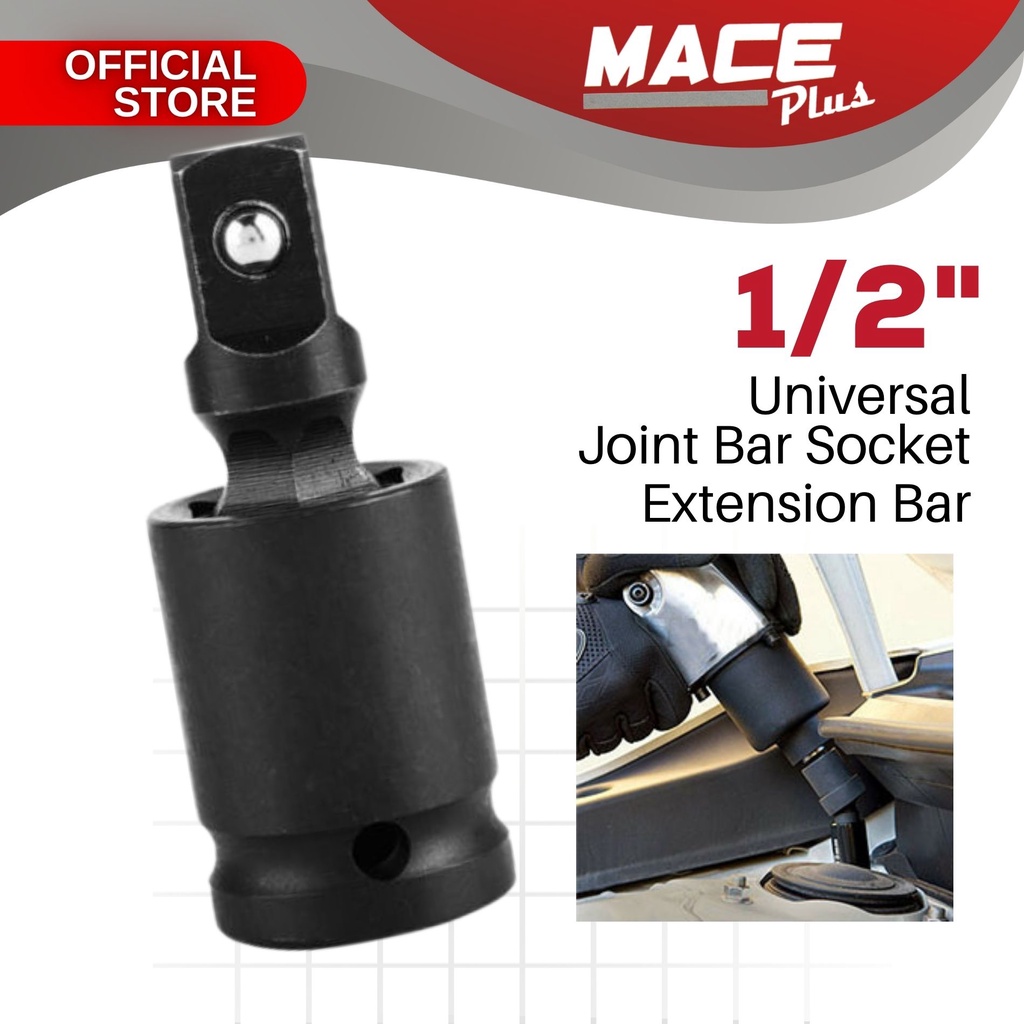 1/2 ( 1/2 Inch ) Universal Joint Bar Socket Extension Bar Socket Impact ...