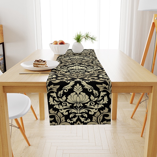 JHVN Linen Table Runner for Coffee Table, Holiday Parties, Dinner ...
