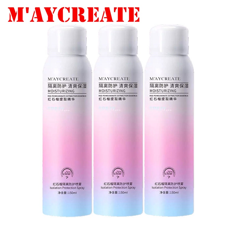 3pcs Maycreate Skin Whitening Spray Original Sunscreen Spray ...