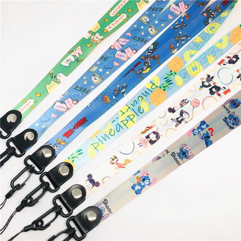 Stitch Id Lace Lanyard Universal Mobile Phone Strap for ID Card Holder ...