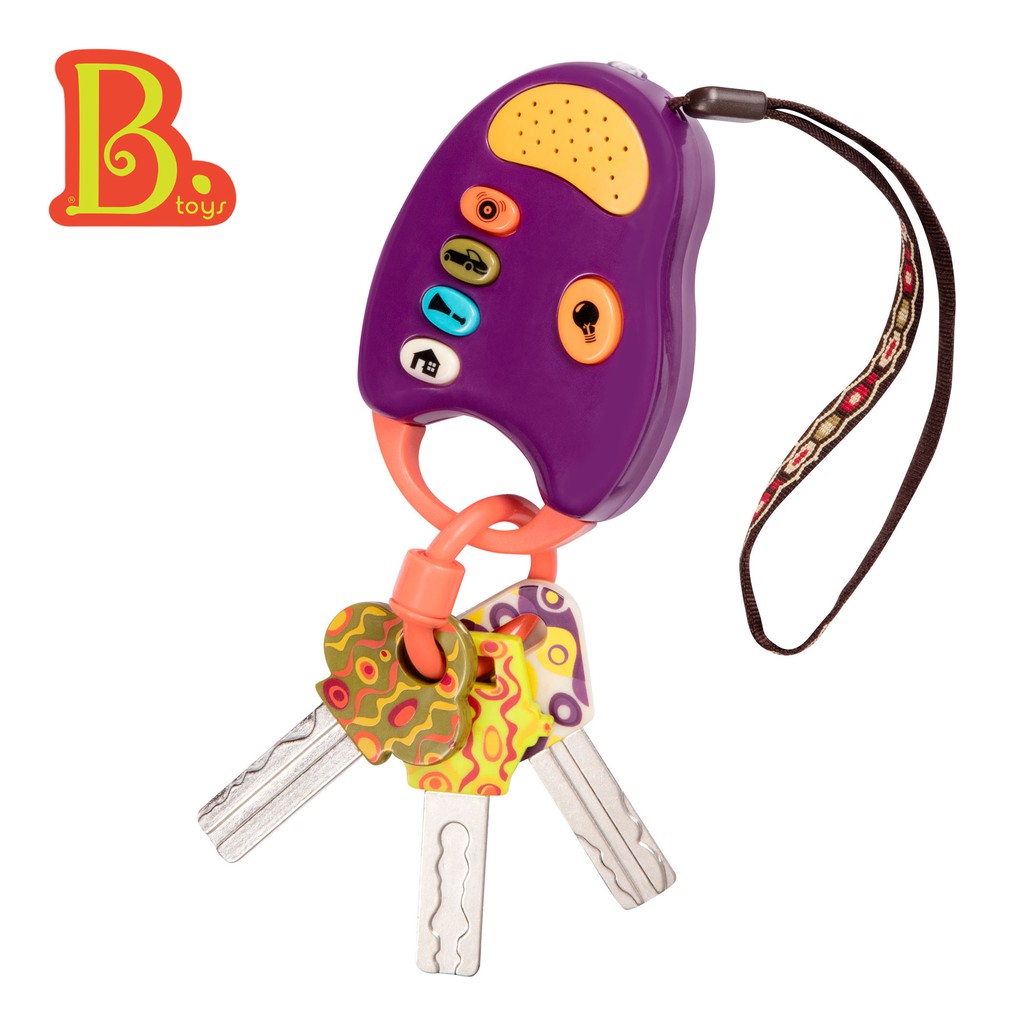 B. Toys Baby Toy Keys Fun Keys - Chewable and Teethable | Shopee ...