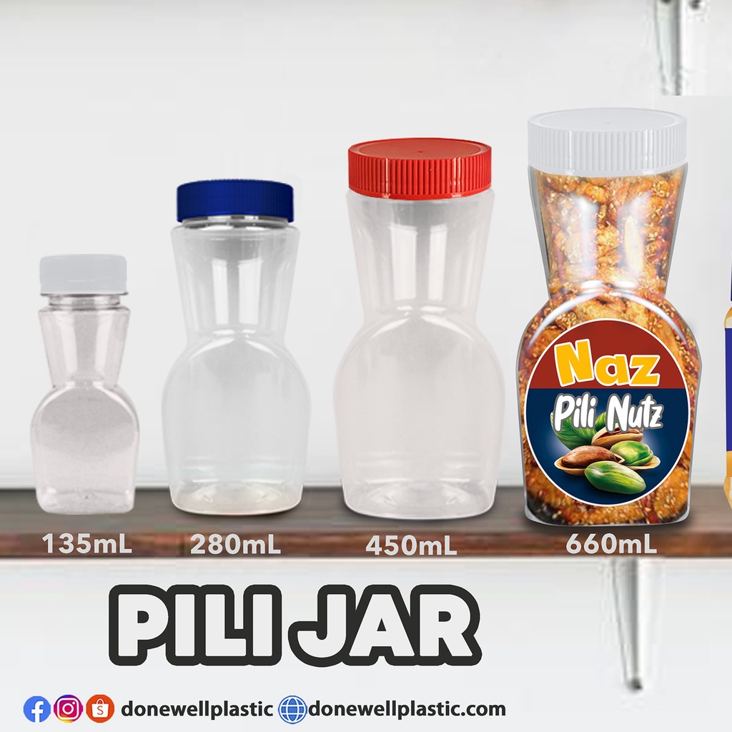 PILI JAR EMPTY BOTTLE SOLD PER PIECE 280ML, 450ML, 660ML - lokalimadeph ...