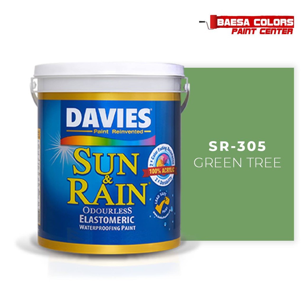 DAVIES SUN AND RAIN GREEN TREE SR-305 4L | Shopee Philippines