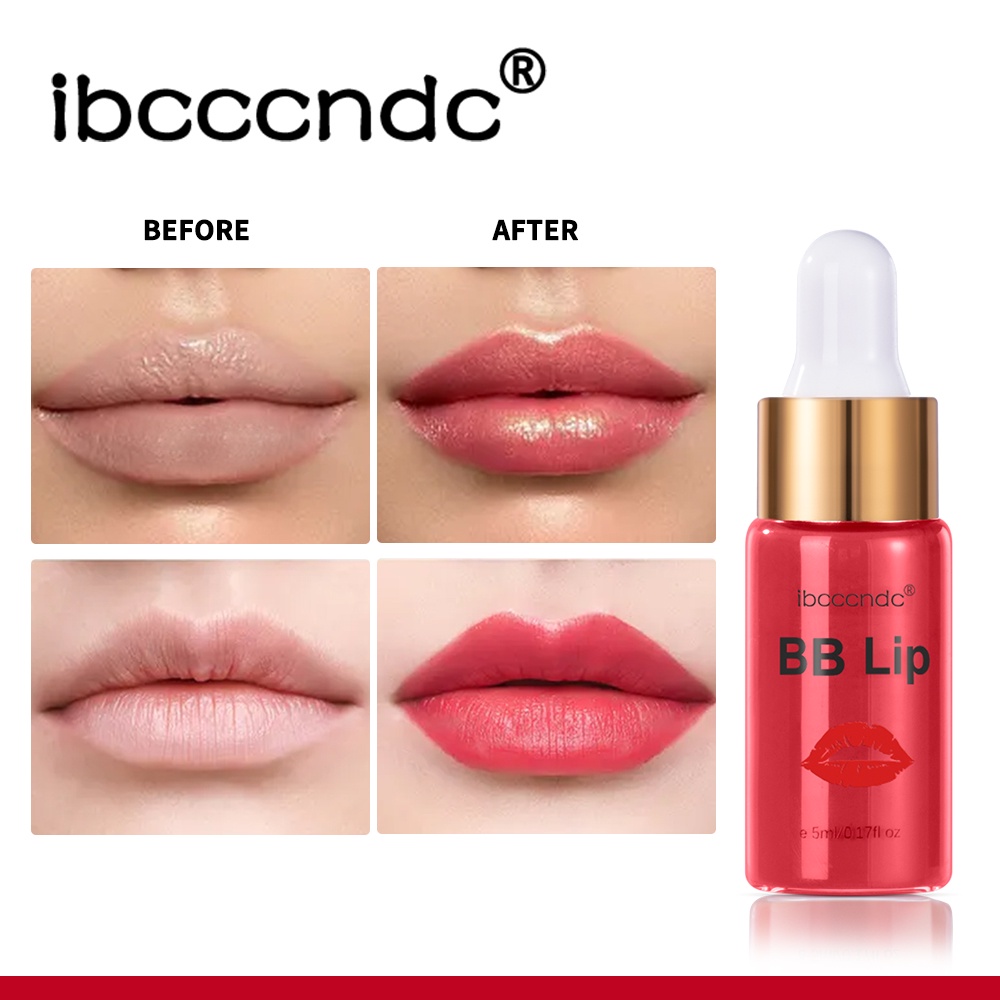 ibcccndc BB Lip Serum Kit Semi-Permanent Cream Lip Makeup Blister Serum ...