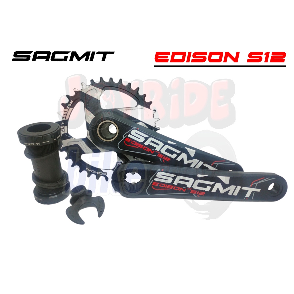 SAGMIT EDISON S12 1x (34T) EDISON 10S (2x) | Shopee Philippines