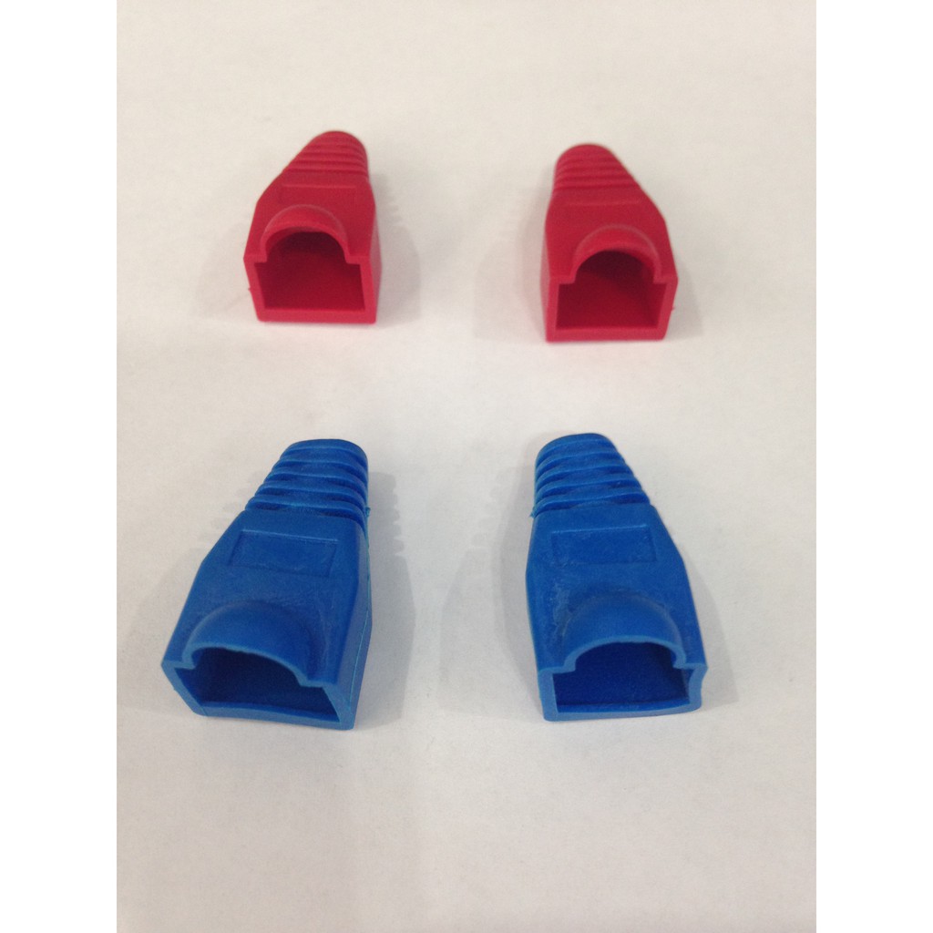 RUBBER BOOTS FOR RJ45 CONNECTOR (RED) | Shopee Philippines