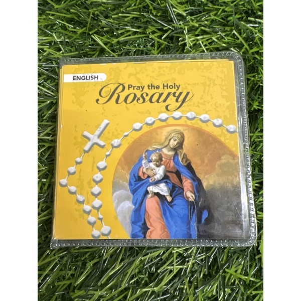 Laminated Rosary Guide (English/ Tagalog / Waray) | Shopee Philippines