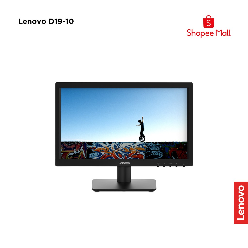 Lenovo Monitor D19-10 61E0KAR6WW | 18.5-inch WLED VGA/HDMI | Shopee ...