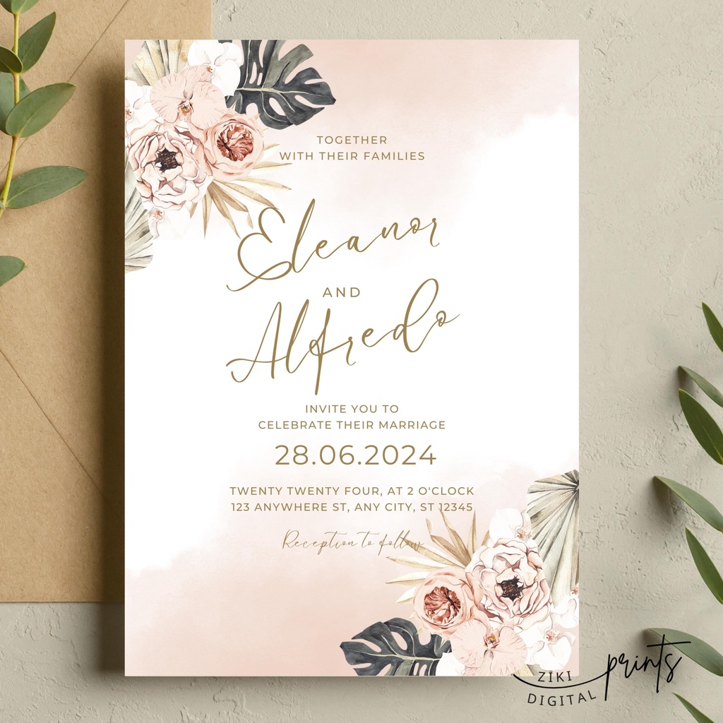 [COD] Boho Bohemian Neutral Colors Wedding 18th Birthday Christening ...