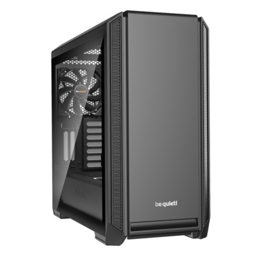 Be Quiet! Silent Base 601 Window Black Mid-Tower Atx Computer Case, Two ...