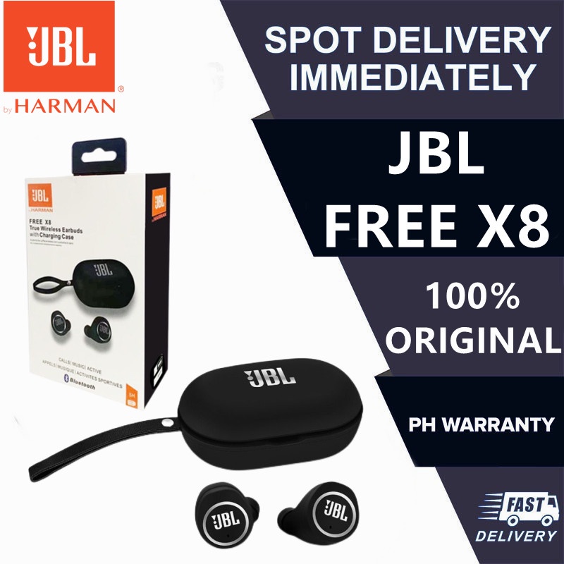 JBL FREE X8 5.0 Binaural Call Truly Wireless Bluetooth Earbuds JBL FREE ...