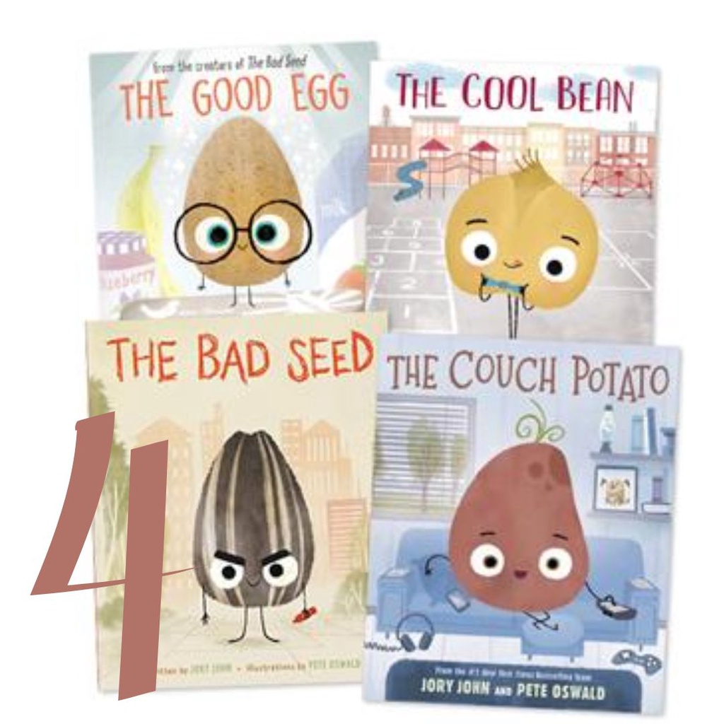 Jory John - The Bad Seed/ The Good Egg/ The Cool Bean/ The Couch Potato ...