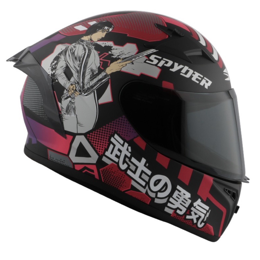 Spyder Full-face Helmet Phoenix+ G Neo Series RONIN_GIRL (Free Visor ...