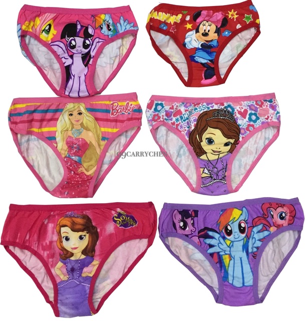 Underwear Panty kids Disney character | Shopee Philippines