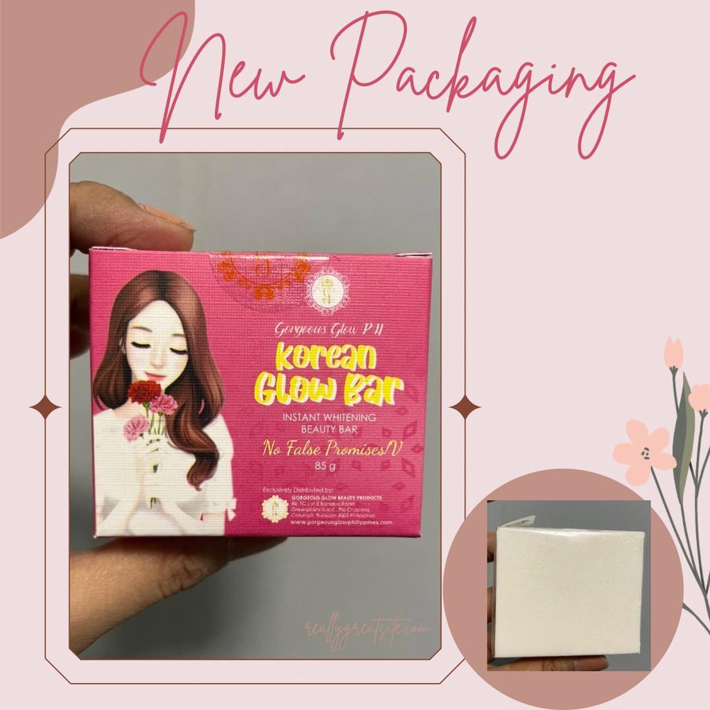 Korean Glow Bar Soap 85g Shopee Philippines