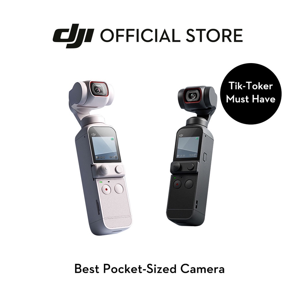 DJI Pocket 2 Small Handheld Camcorder 3-Axis Stabilized Camera Single ...