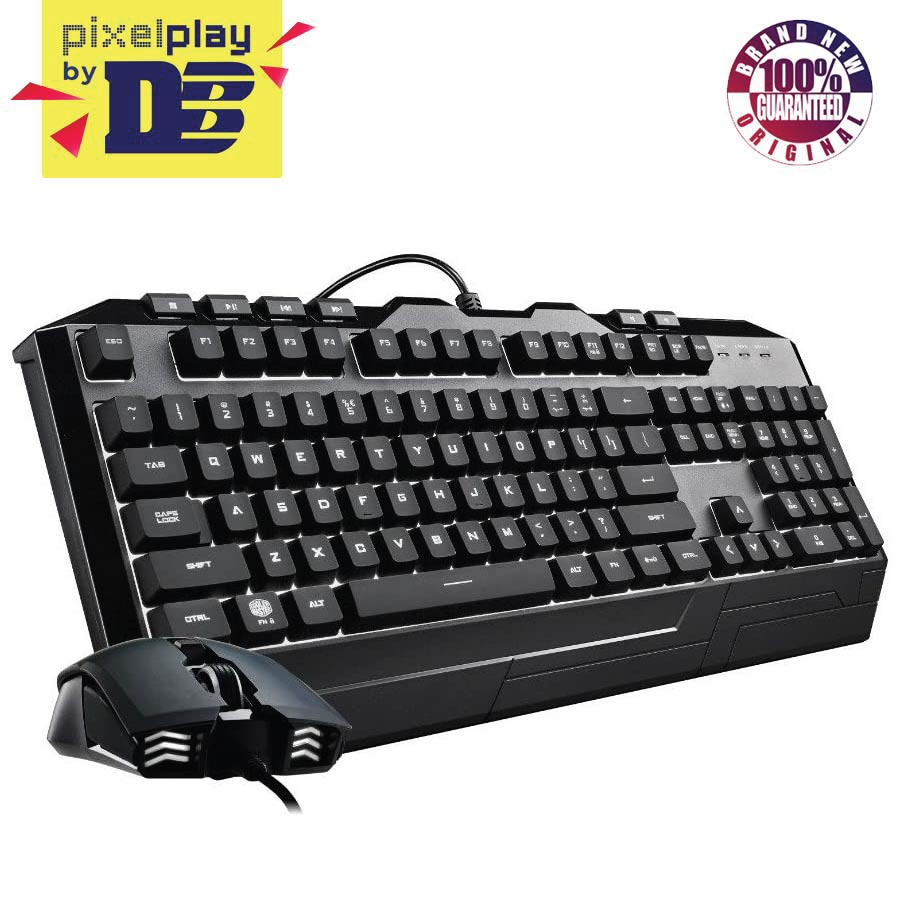 Cooler Master Devastator 3 Gaming Keyboard And Mouse Combo With 7 ...