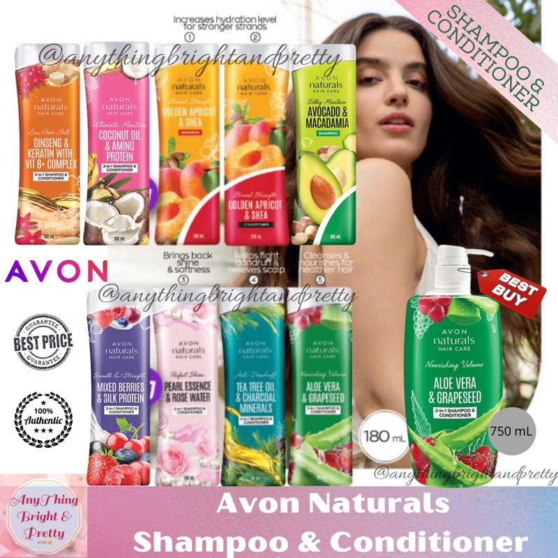Avon Naturals Shampoo & Conditioner | Shopee Philippines