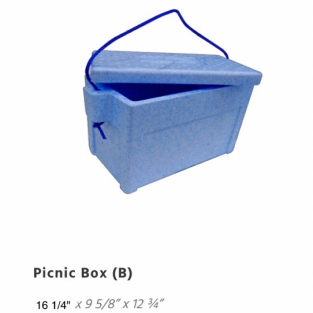 STYRO BOX / PICNIC BOX B / ICE CHEST / ICE BOX | Shopee Philippines