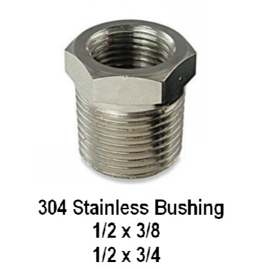 Stainless Pipe Fittings Bushing | Shopee Philippines