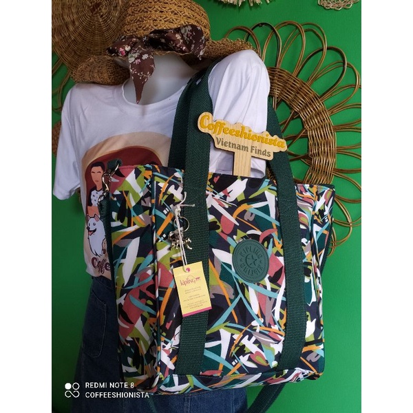KIPLING Shoulder/Slingbag Made in VietNam New Fabric Print ...