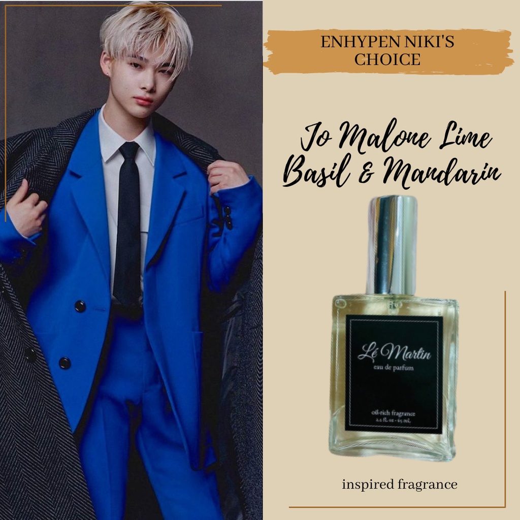 Enhypen Niki Perfume (Jo Malone Basil & Mandarin) | Shopee Philippines