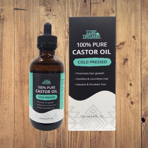Luxe Organix Castor Oil Drops 120ml Shopee Philippines