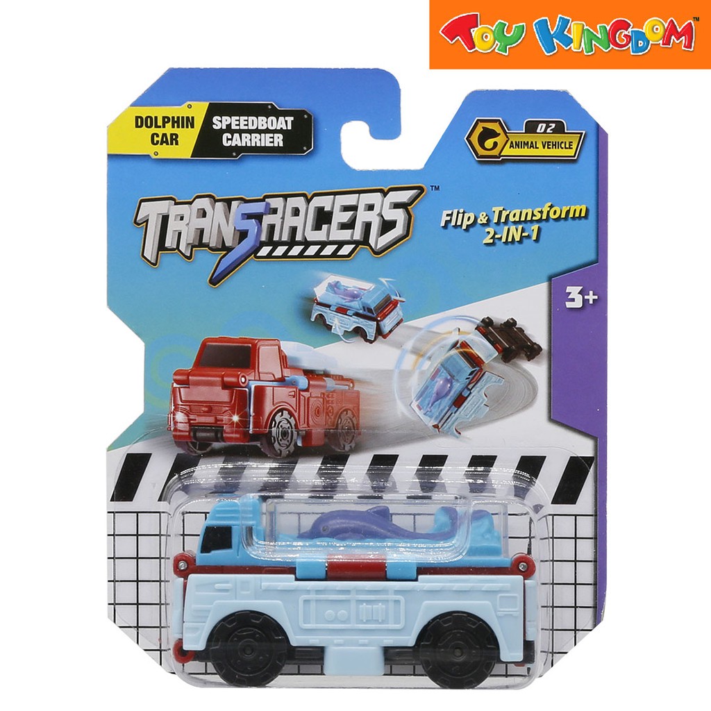 Auldey Transracers 2-in-1 Dolphin Car / Speedboat Carrier | Shopee ...