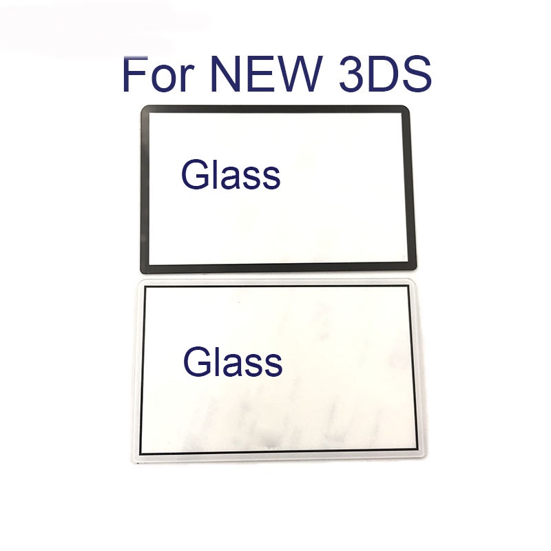 Replacement Black White Plastic&Glass Top Screen Frame Lens Cover LCD ...