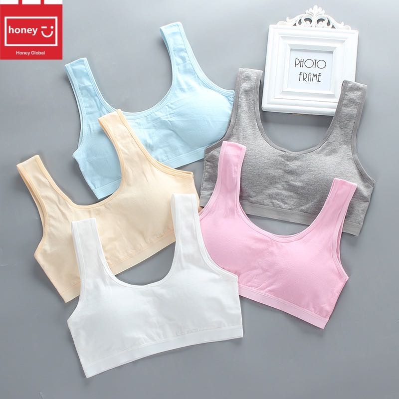 Baby Bra Girl Sando Bra With Moveable Pad Cotton Freesize Strecthable ...