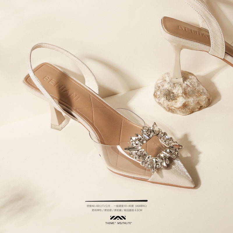 New arrival luxury artificial rhinestone square button pointed ...