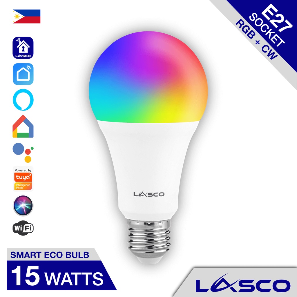 Lasco Smart Eco Bulb 15 Watts | Shopee Philippines