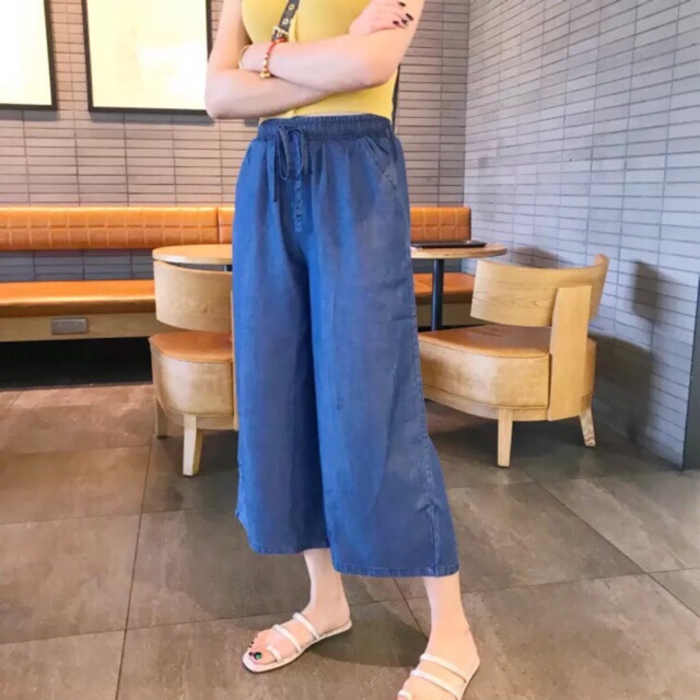 Square pants denim #9901 | Shopee Philippines