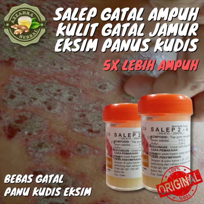 Salep Zwafel 24 Sulfur Original / Itching Ointment / Effective Itching ...