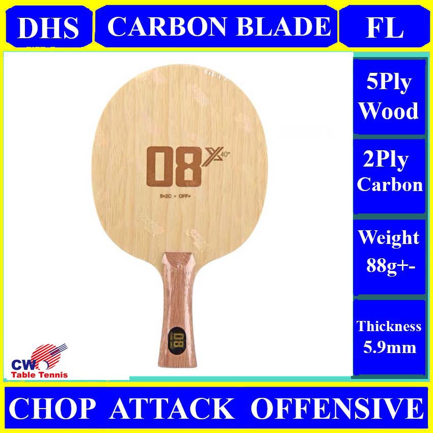 DHS Classic 08X Carbon Blade TableTennis Blade Ping Pong carbon BAT ...
