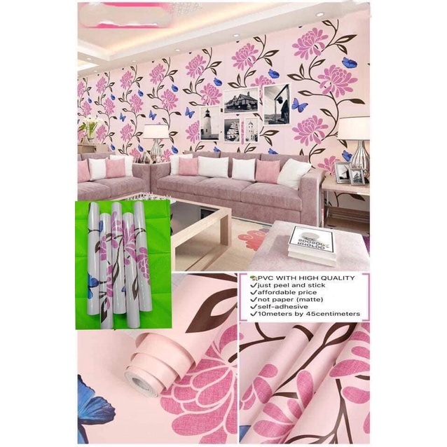 EHOME wallpaper bricks sticker PVC waterproof Adhesive wall paper size ...