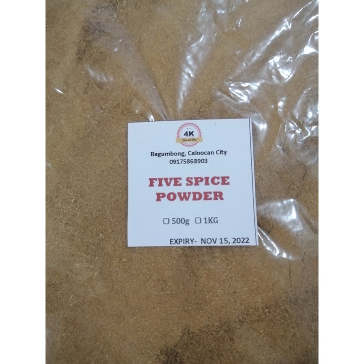 Five Spice Powder 500g, 1Kg | Shopee Philippines