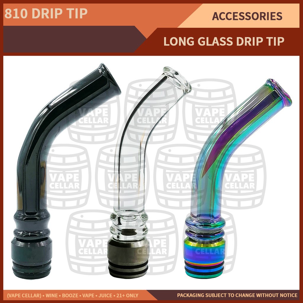 Smoke bombe-cigaretterelx pods﹊810 Long Glass Drip Tip | Vape ...