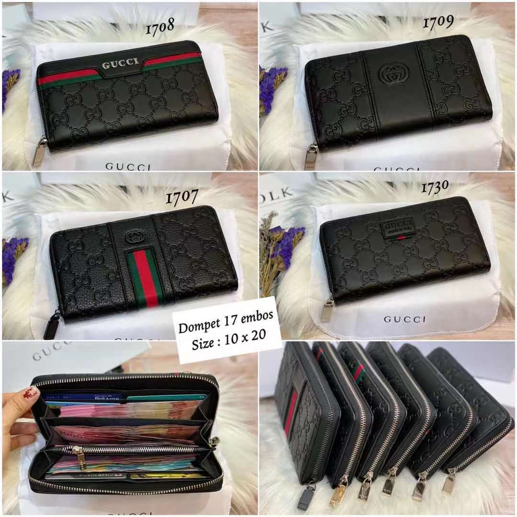 Free BOX!! Premium IMPORT EMBOSS Wallet | Shopee Philippines