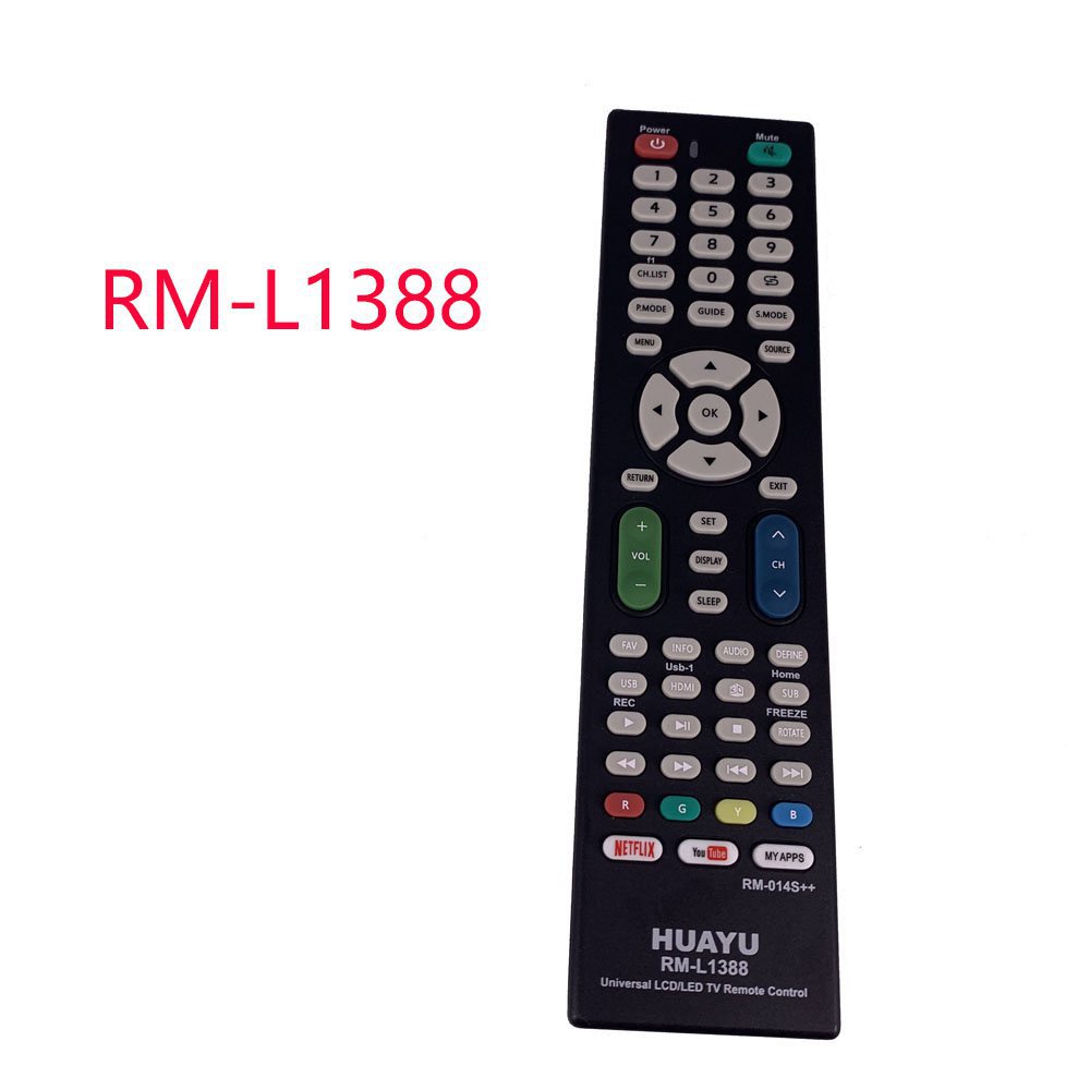New replacement product RM-014S ++ / RM-L1388 Universal LED / LCD remote control China TV ...