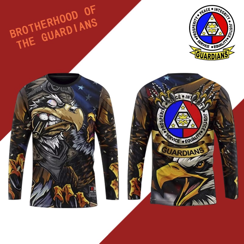 Full Sublimation Guardians Tshirt PGBI Brotherhood of The Guardians Men ...