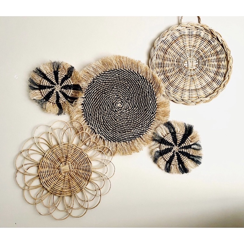 WALL DECOR AND ABACA FRINGES | Shopee Philippines