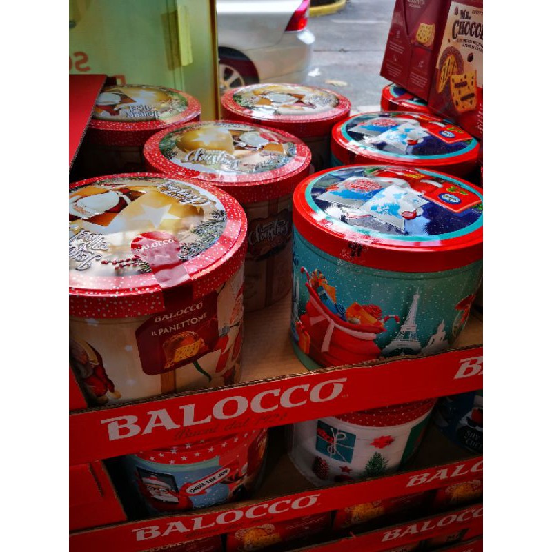 Balocco Italian Christmas Panettone Pandoro in Latta 750 gr | Shopee ...