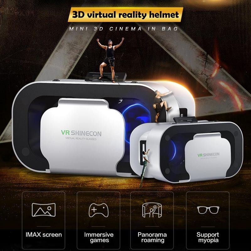 VR Shinecon 5th Generations 3D Glasses Virtual Reality Portable Box ...
