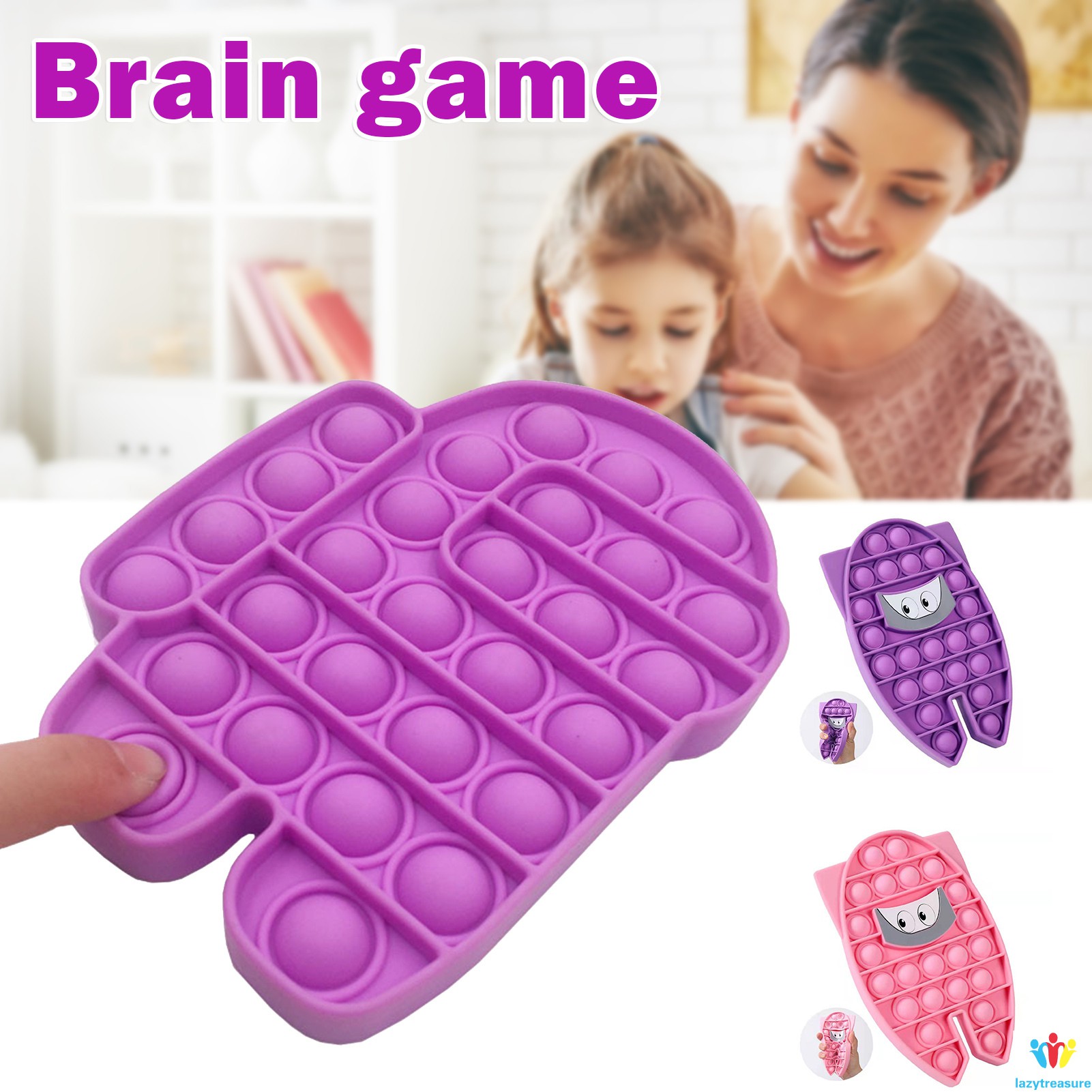 Push Pop it Fidget Toy Push Pop Pop Bubble Sensory Fidget Toy Special ...