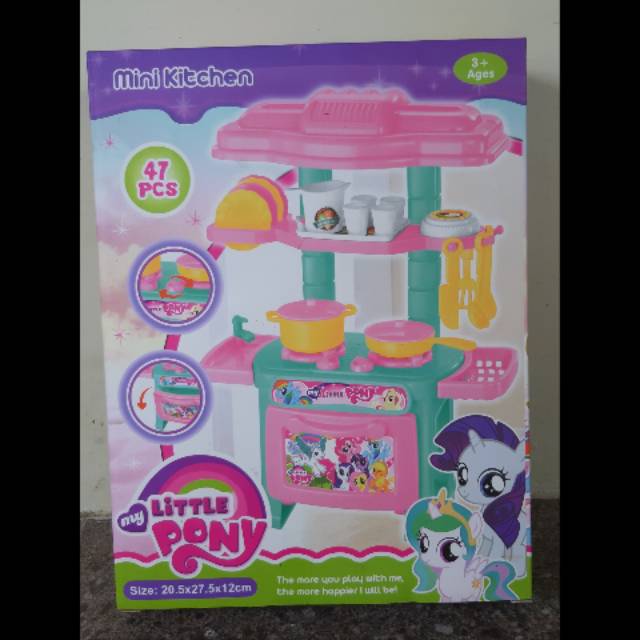 Little pony kitchen set / mini kitchen set little pony | Shopee Philippines