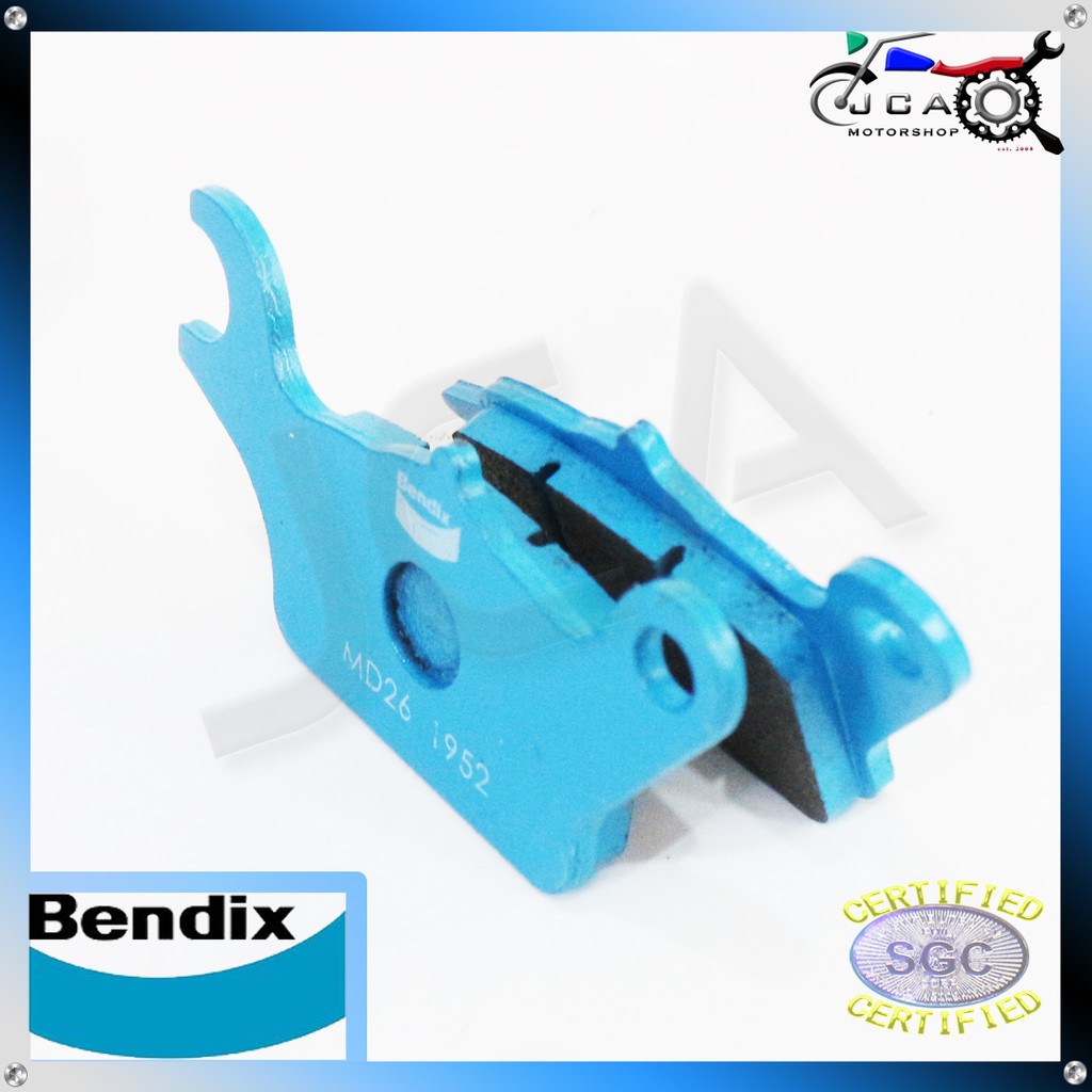 ORIGINAL BENDIX BRAKE PAD MD26 FOR SKYDRIVE, RAIDER J 115 FI,SMASH 115 ...
