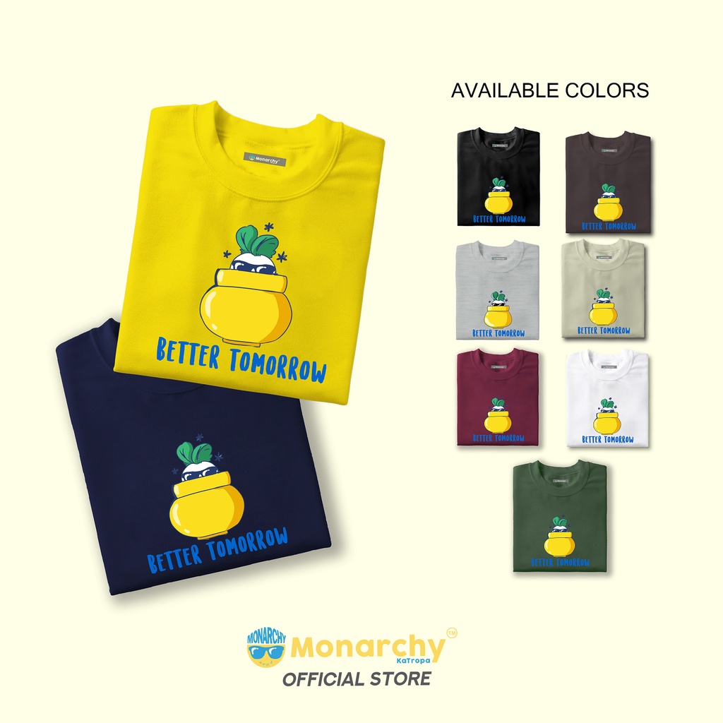 Monarchy Official Logo Tee Vol.3 Better Tomorrow Shirt For Men And ...